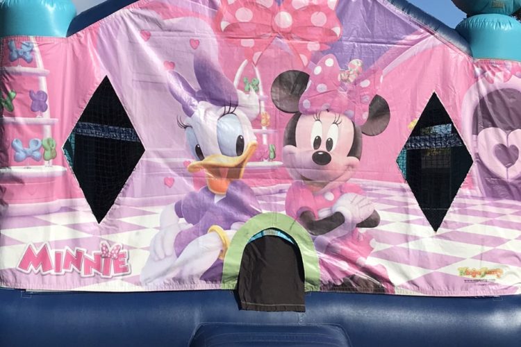 Minnie Mouse Bounce with slide – BOUNCE HOUSE ORLANDO