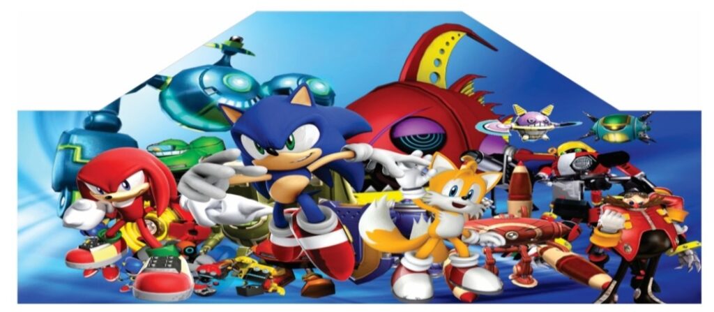 Sonic Bounce with Slide – BOUNCE HOUSE ORLANDO